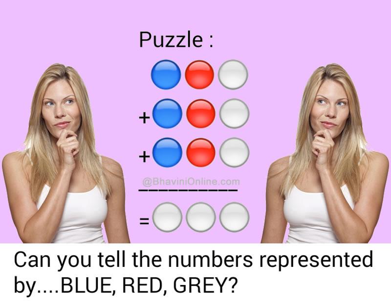 Find the Value of Red Blue and Grey Balls | BhaviniOnline.com