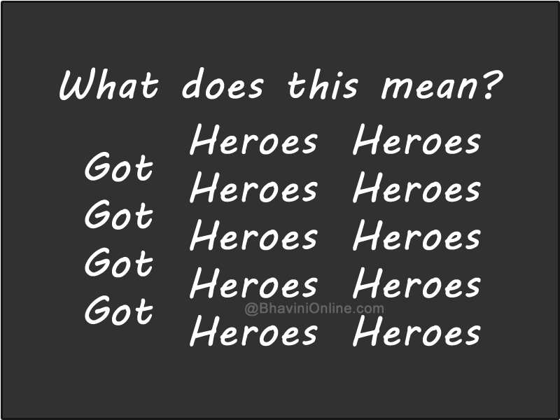 Rebus Riddle: Guess the Phrase From the Given Hints | BhaviniOnline.com