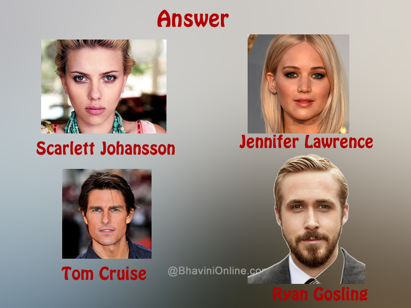 Picture Riddle: Guess The Movie Stars | BhaviniOnline.com