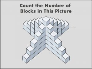 Picture Riddle: Count the Number of Blocks in This Picture ...