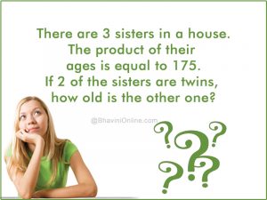 If Out of 3, 2 Of The Sisters Are Twins, How Old Is The Third One ...
