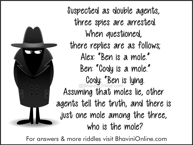 Logical Riddles Archives | Page 3 of 66 | BhaviniOnline.com